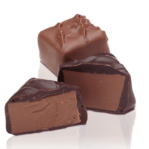 Mini Mints Dark Chocolate (21 pc Tray) by Abdallah Candies