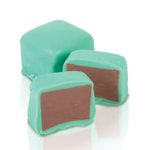 Mini Mints Green (21 pc) by Abdallah Candies, MN's Premier Chocolatier